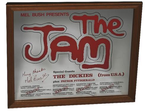The Jam The Jam Commemorative Mirror UK memorabilia (436458) MIRROR