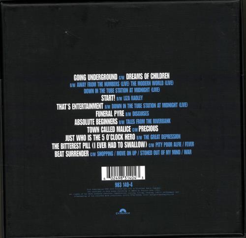 The Jam The Singles 1980 - 1982 UK 7" single box set (379092)