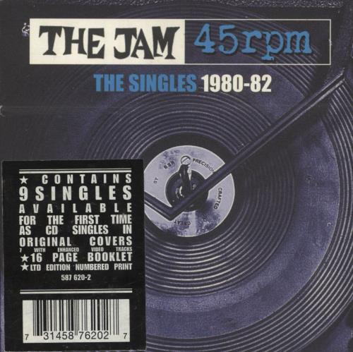 The Jam The Singles 1980-82 UK box set (183783)