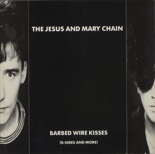 The Jesus & Mary Chain Barbed Wire Kisses - EX UK vinyl LP album (LP record) (809647)