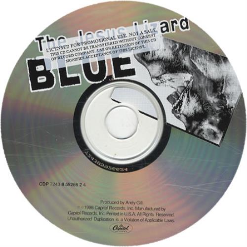 The Jesus Lizard Blue US Promo CD album (CDLP) (454406)