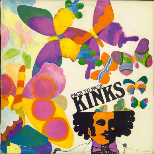 The Kinks Face To Face Australian vinyl LP album (LP record) (802342)