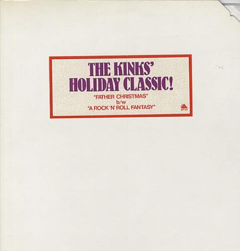 The Kinks Father Christmas US Promo 12" vinyl single (12 inch record ...