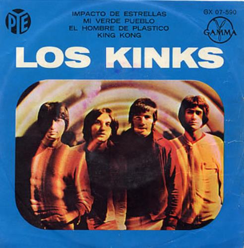 The Kinks Los Kinks Mexican 7" vinyl single (7 inch record / 45) (315507)