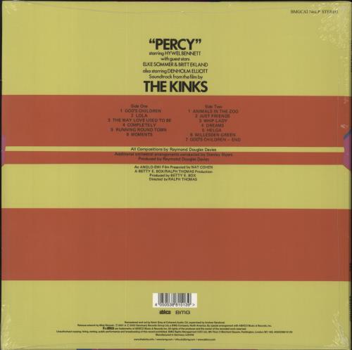 The Kinks Percy UK vinyl LP album (LP record) (806312)