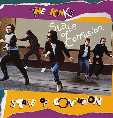 The Kinks State Of Confusion German vinyl LP album (LP record) (136469)