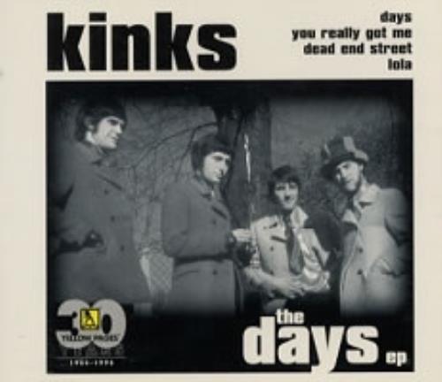The Kinks The Days E.P. UK CD single (CD5 / 5") (80475)