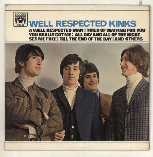 The Kinks Well Respected Kinks - Stickered sleeve UK vinyl LP album (LP ...