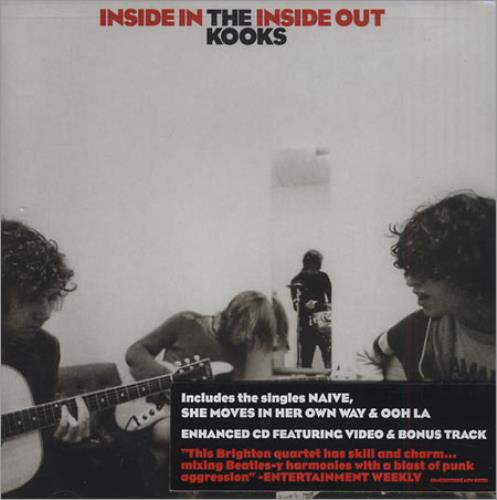 The Kooks Inside In Inside Out US CD album (CDLP) (399320)