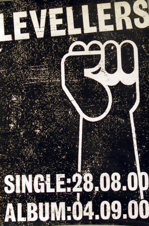 The Levellers Happy Birthday Revolution UK Promo poster (610045)