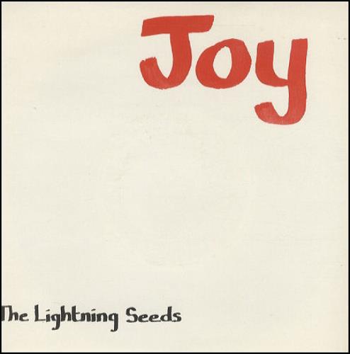 The Lightning Seeds Joy UK 7" vinyl single (7 inch record / 45) (51441)