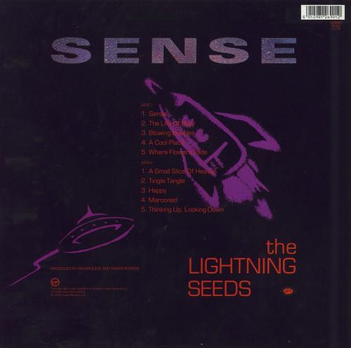 The Lightning Seeds Sense UK vinyl LP album (LP record) (803305)