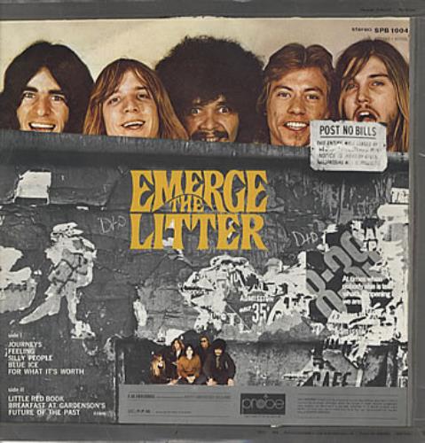 The Litter Emerge UK vinyl LP album (LP record) (320588)