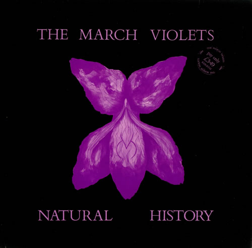 The March Violets Natural History UK vinyl LP album (LP record) (252722)