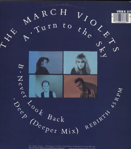 The March Violets Turn To The Sky UK 12" vinyl single (12 inch record ...