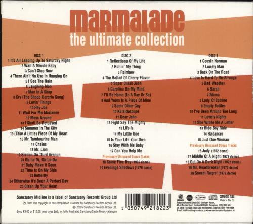 The Marmalade The Ultimate Collection UK CD Album Box Set (777181)