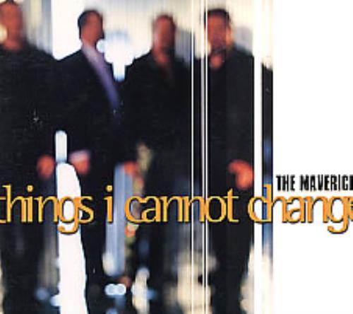 The Mavericks Things I Cannot Change US Promo CD single (CD5 / 5") (276433)