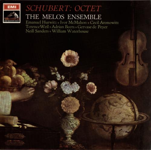 The Melos Ensemble Schubert: Octet - 2nd UK vinyl LP album (LP record) (690460)