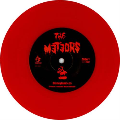 The Meteors (80s) Disneyland US 7" vinyl single (7 inch record / 45 ...