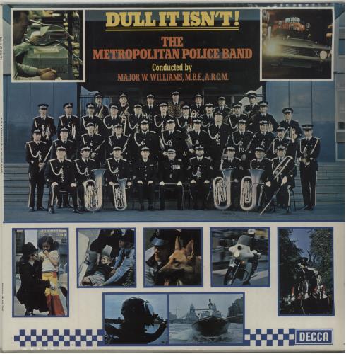 The Metropolitan Police Band Dull It Isn't UK vinyl LP album (LP record ...