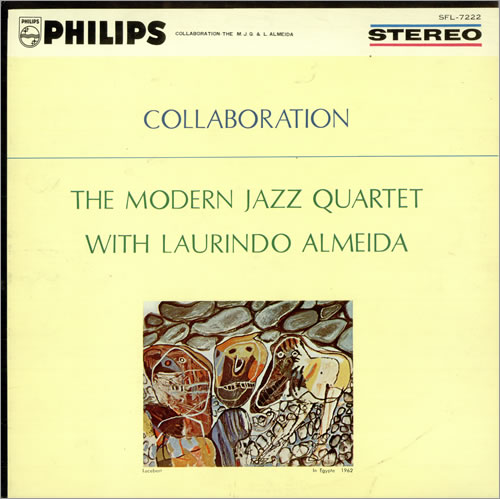 The Modern Jazz Quartet Collaboration Japanese vinyl LP album (LP record) (491500)