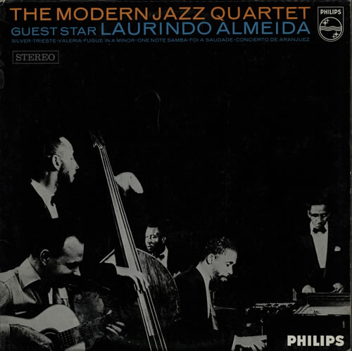 The Modern Jazz Quartet Guest Star Laurindo Almeida UK vinyl LP album (LP record) (565976)
