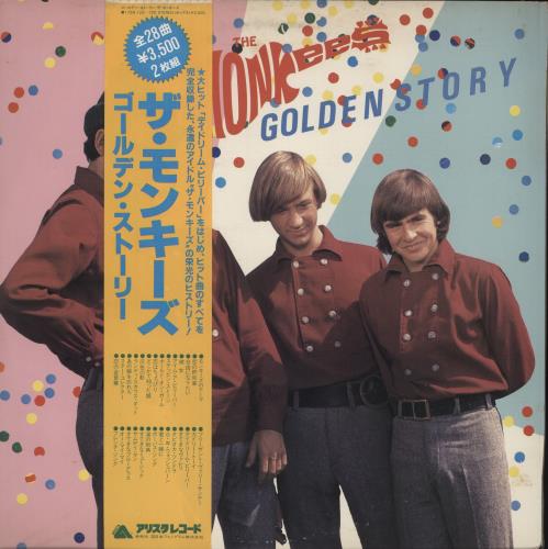 The Monkees Golden Story Japanese 2-LP vinyl record set (Double LP ...