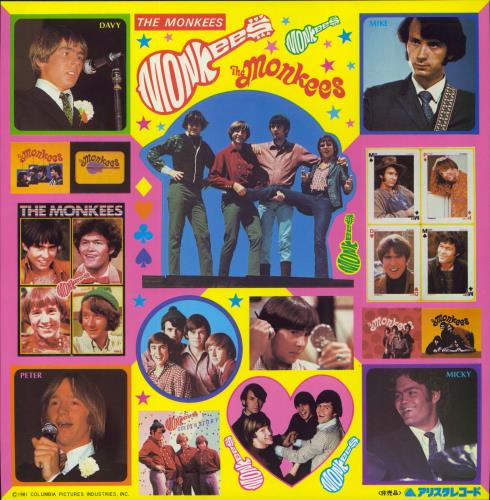 The Monkees Head + Stickers Japanese Promo vinyl LP album (LP record ...