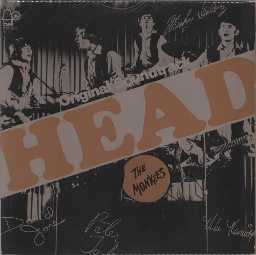 The Monkees Head Japanese Promo vinyl LP album (LP record) (819902)