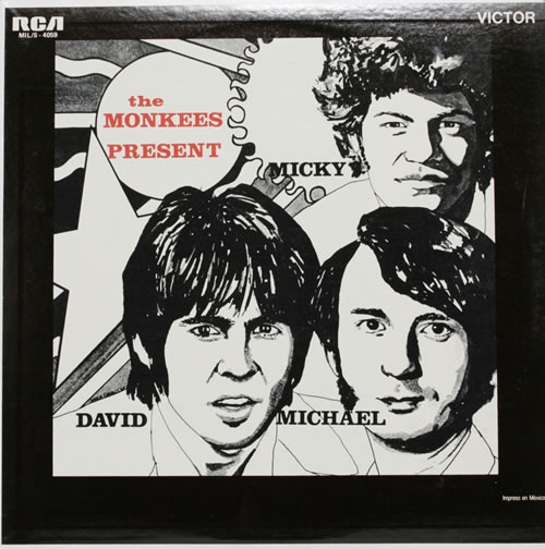 The Monkees The Monkees Present Mexican vinyl LP album (LP record) (550329)