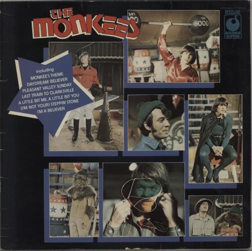 The Monkees The Monkees UK vinyl LP album (LP record) (231341)