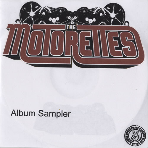 The Motorettes The Motorettes - Album Sampler UK Promo CD-R acetate ...