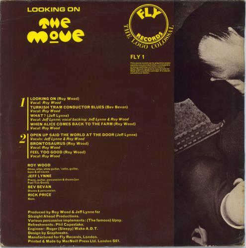The Move Looking On - VG UK vinyl LP album (LP record) (795403)
