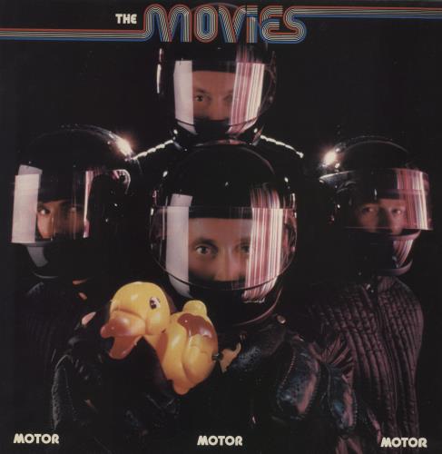 The Movies Motor Motor Motor UK vinyl LP album (LP record) (597101)
