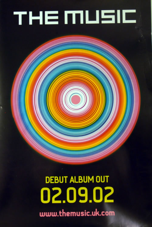 The Music Debut Album UK Promo poster (610062)