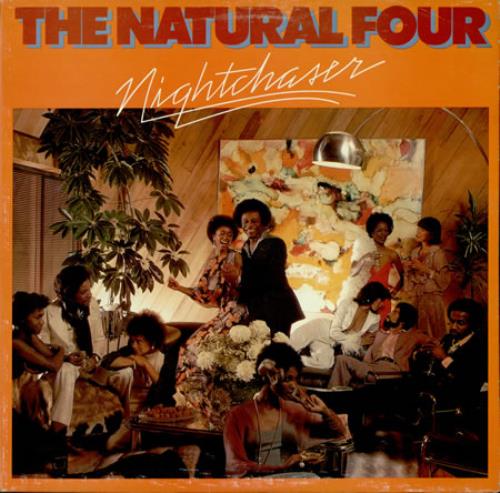 The Natural Four Nightchaser UK vinyl LP album (LP record) (386846)