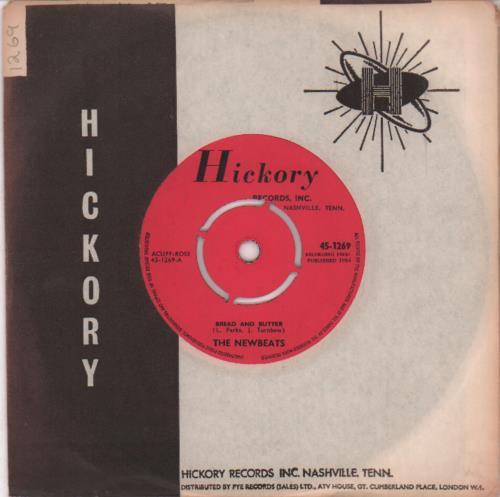 The Newbeats Bread And Butter UK 7" vinyl single (7 inch record / 45 ...