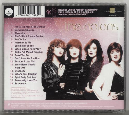 The Nolans Disco Party Classics UK CD album (CDLP) (700993)