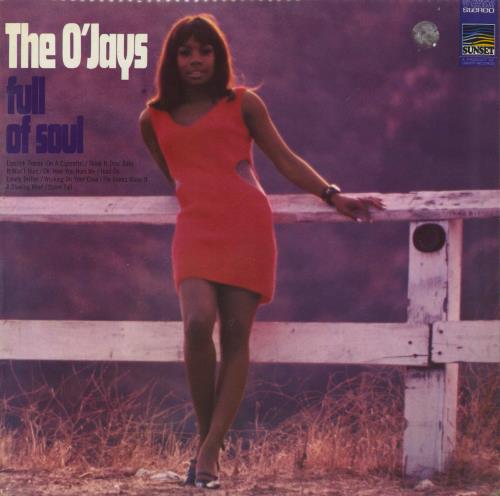 The O'Jays Full Of Soul UK vinyl LP album (LP record) (805103)