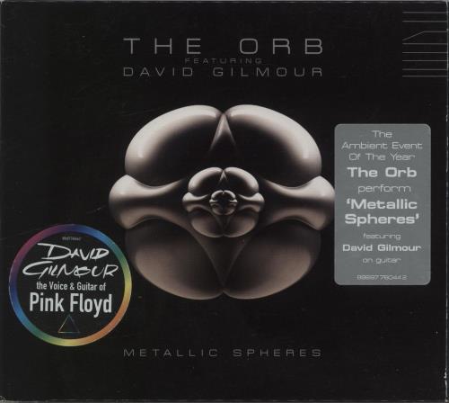The Orb Metallic Spheres UK CD album (CDLP) (520323)