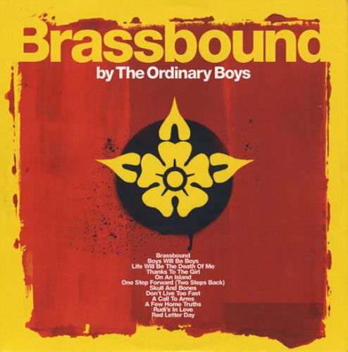 The Ordinary Boys Brassbound UK Promo CD-R acetate (395053)