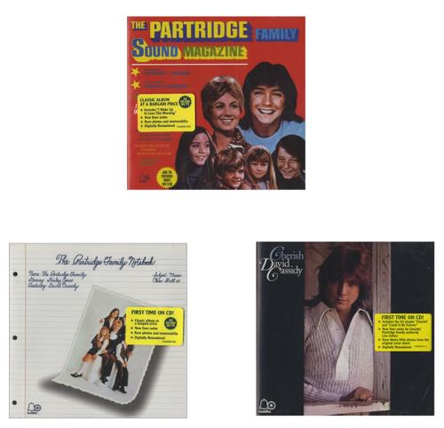 The Partridge Family Quantity Of 4 CD Albums US 4-CD album set (485016)