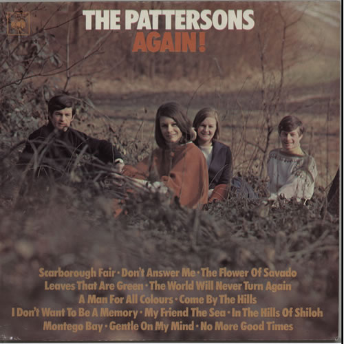 The Pattersons Again! UK vinyl LP album (LP record) (635873)