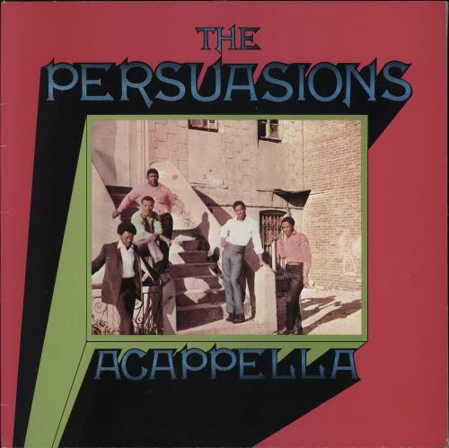The Persuasions Acappella UK vinyl LP album (LP record) (773320)