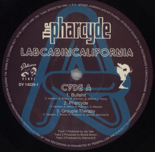 The Pharcyde LabCabinCalifornia US 2-LP vinyl record set (Double LP ...