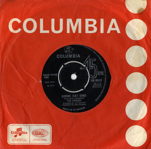 The Pipkins Gimme Dat Ding UK 7" vinyl single (7 inch record / 45) (556403)