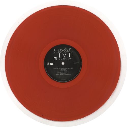 The Pogues Live In London - RSD14 - Red Vinyl UK 2-LP vinyl record set (Double LP Album) (602801)
