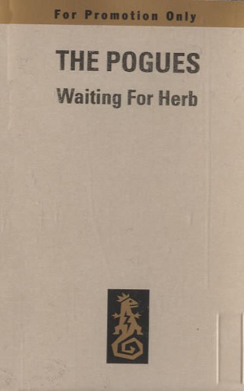 The Pogues Waiting For Herb US Promo cassette album (454549)
