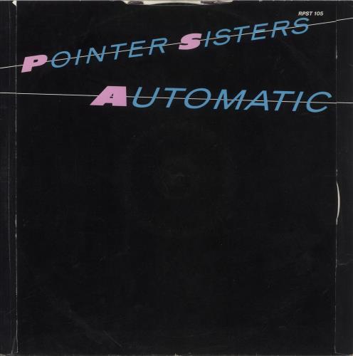 The Pointer Sisters Automatic UK 12" vinyl single (12 inch record / Maxi-single) (192748)
