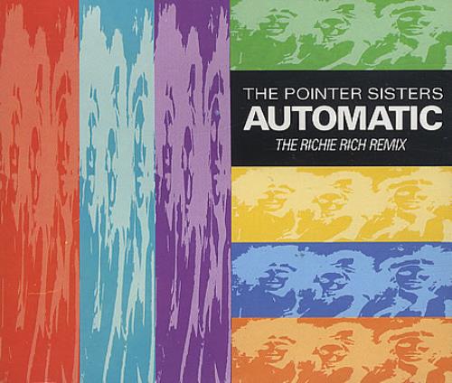 The Pointer Sisters Automatic UK CD single (CD5 / 5") (80900)